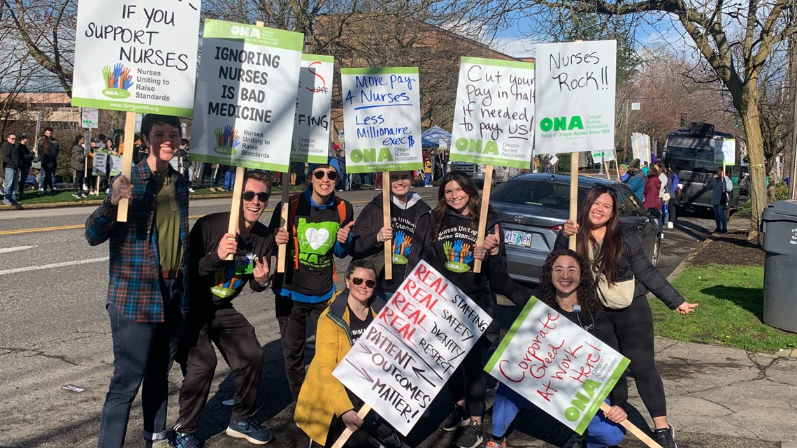Nurses authorize strike at three Providence medical facilities | kgw.com