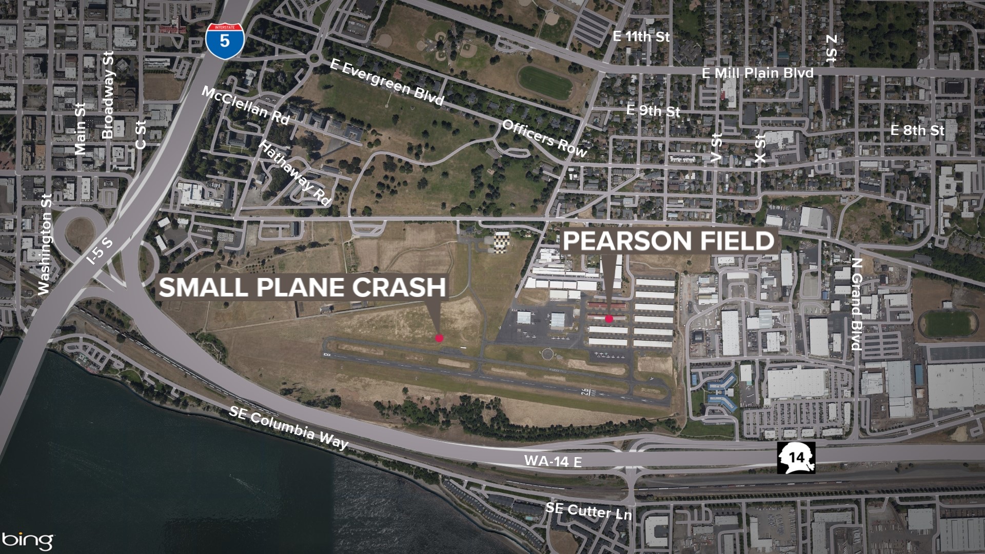 1 dead after plane crashes at Pearson Field in Vancouver | kgw.com