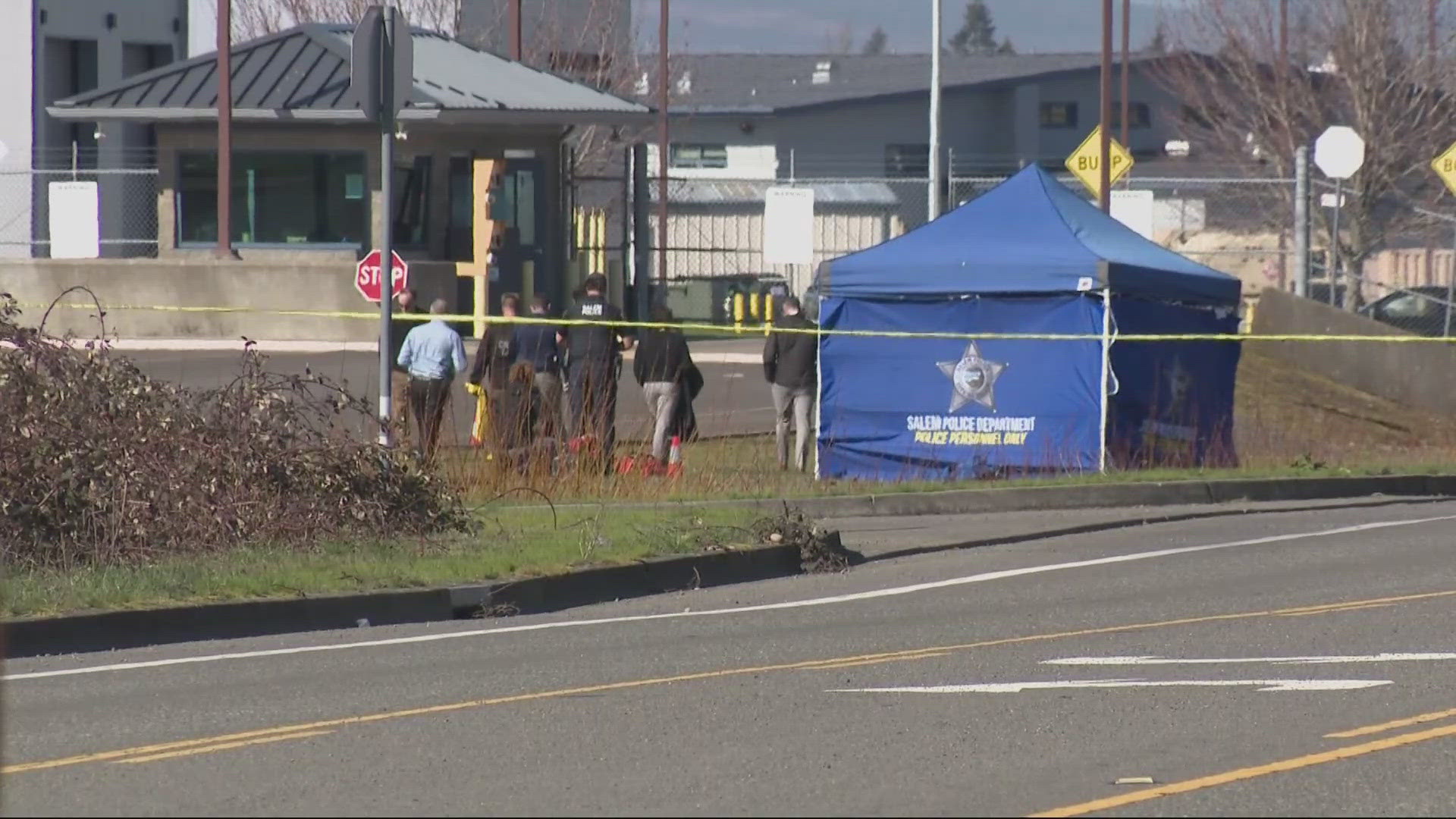 Oregon State Police trooper shots, kills man at Salem military base ...