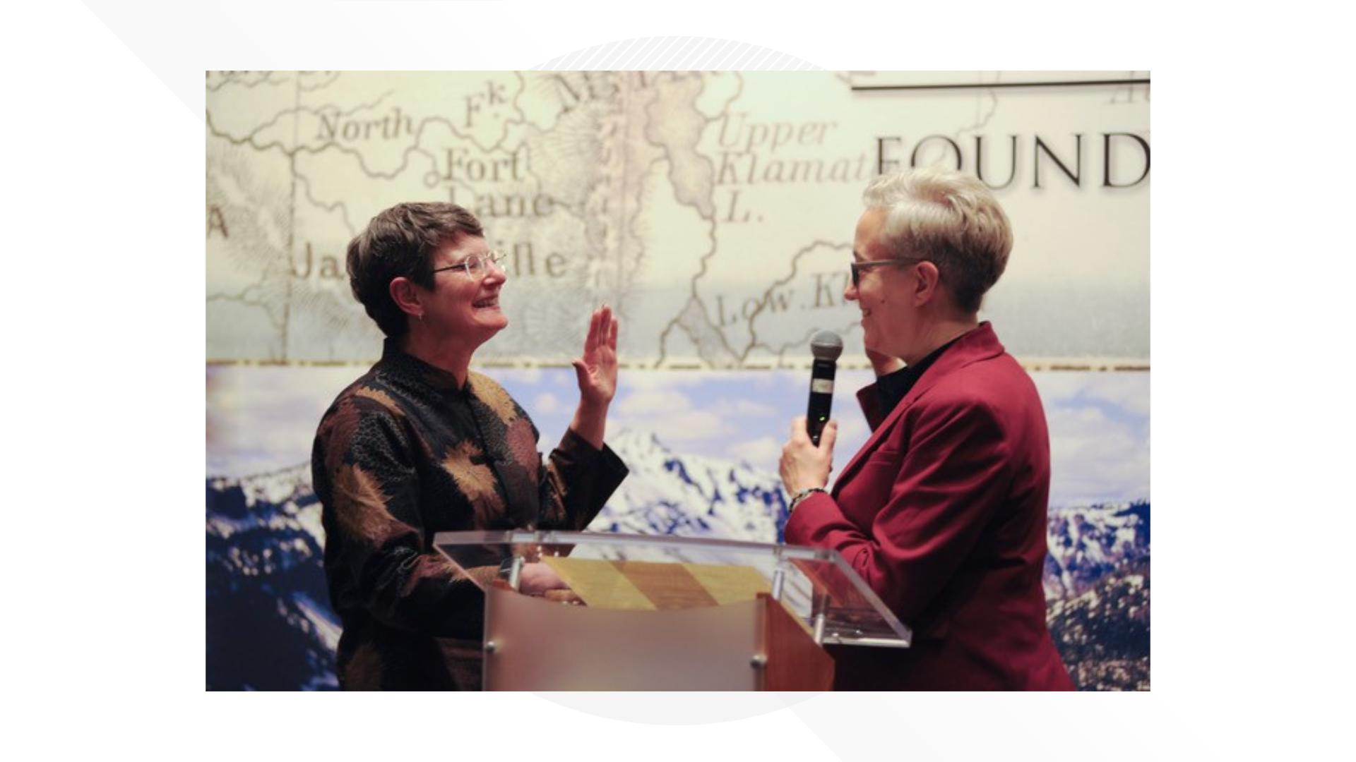 Dr. Elizabeth Steiner makes history as Oregon's first female treasurer ...