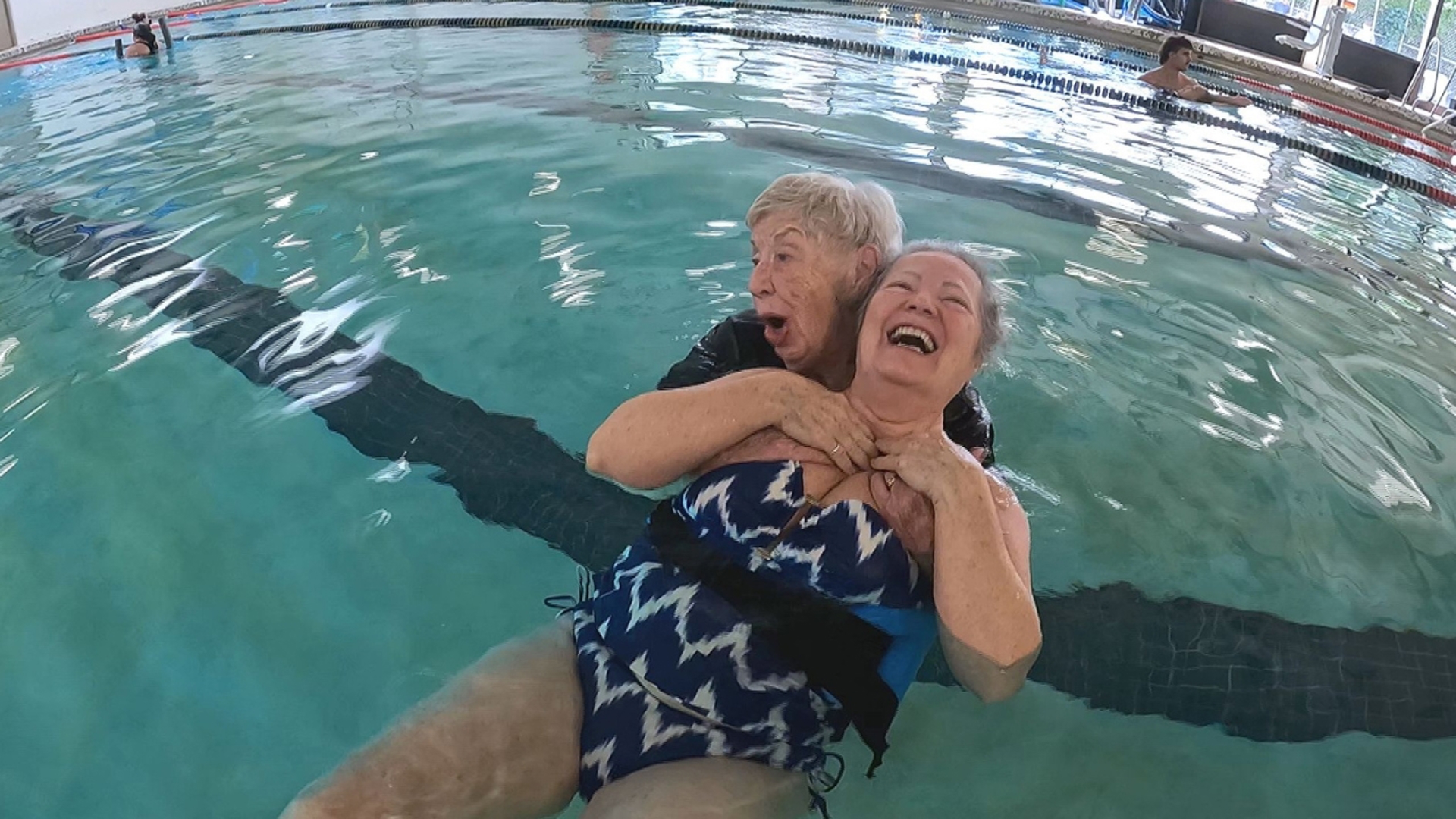 94-year-old Gwen Foley inspires Portland through adaptive swimming ...