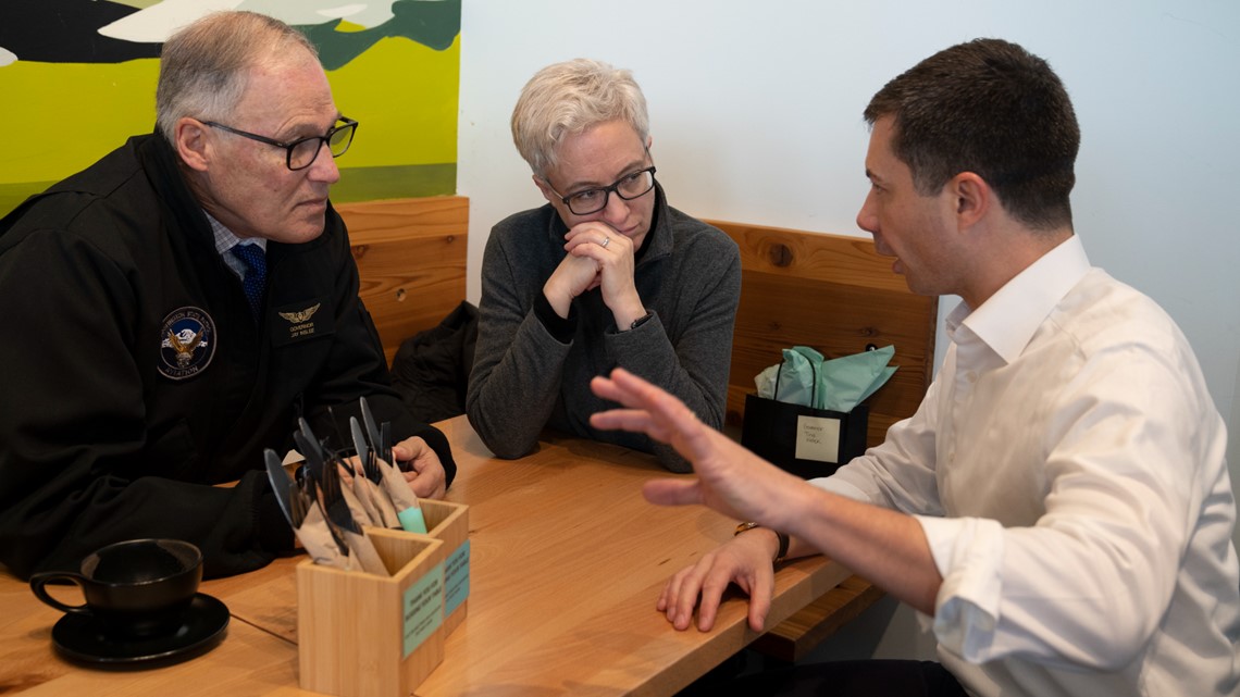 Buttigieg visits Interstate Bridge amid push for replacement | kgw.com