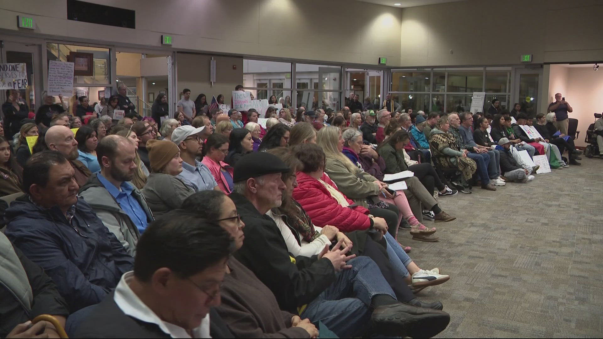 'This community is terrified': Hillsboro residents show up in force to ...