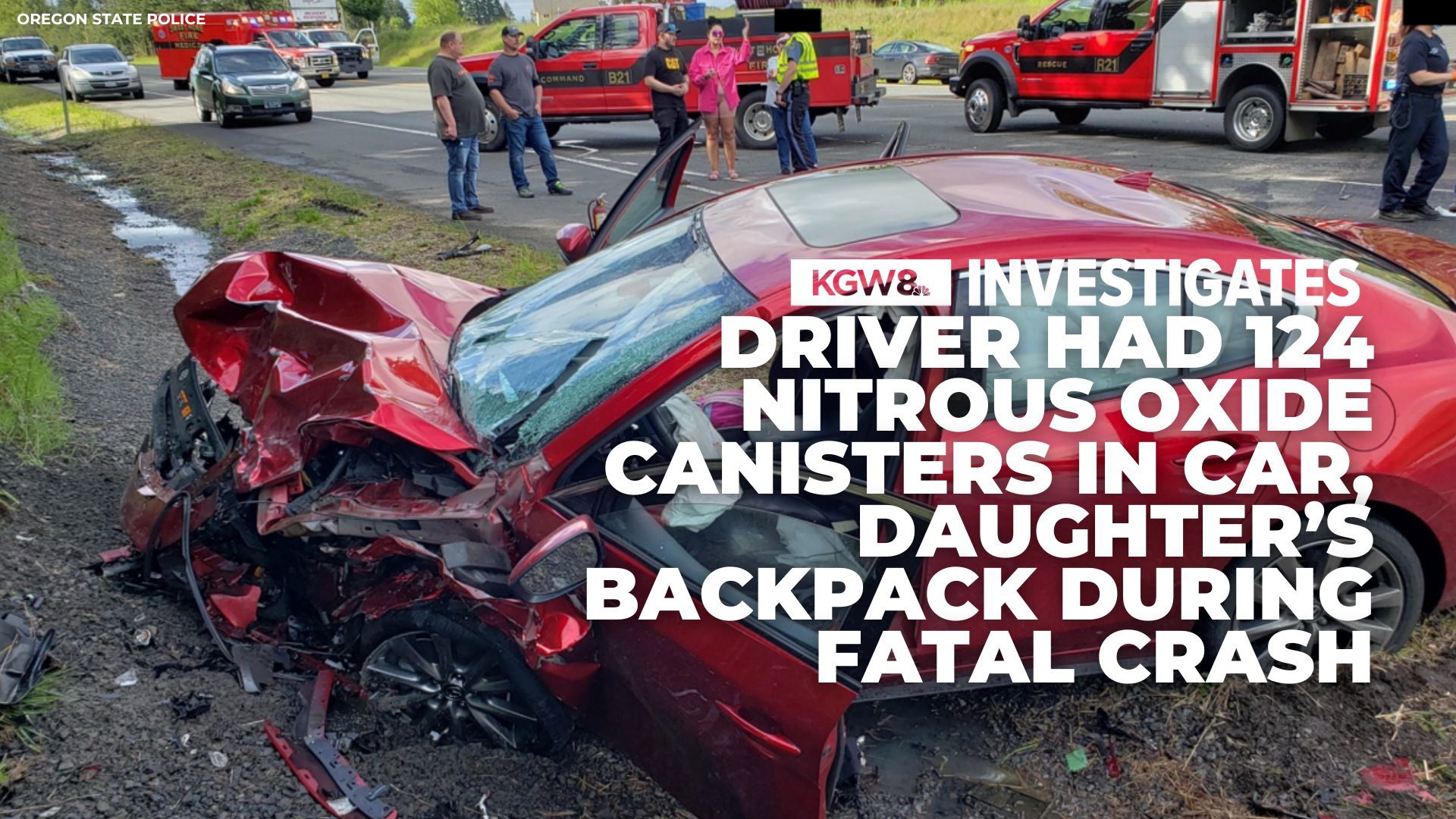 Crash kills 2 after driver inhales nitrous oxide | kgw.com