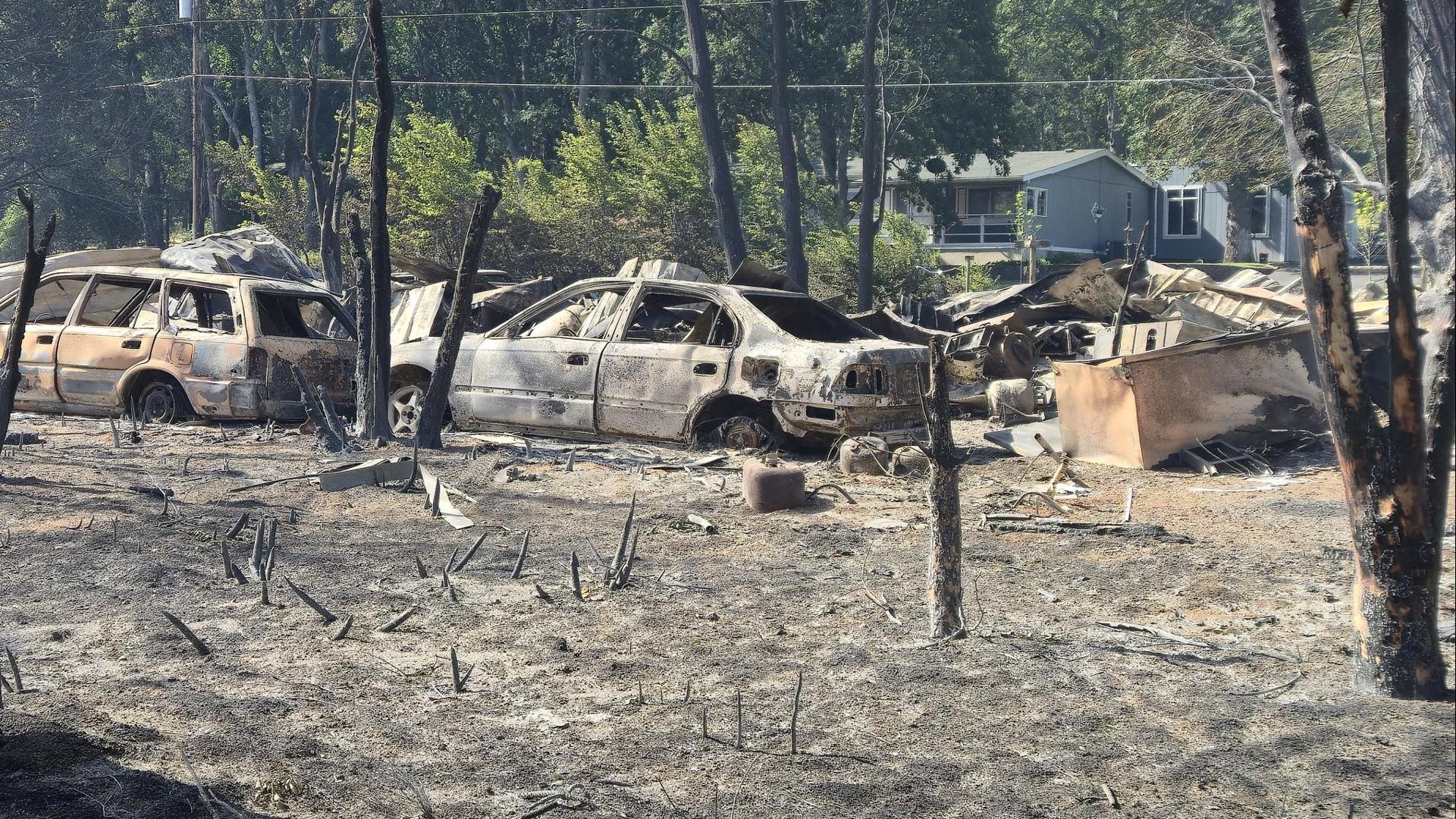 Evacuations issued for parts of The Dalles due to Rowena Wildfire | kgw.com