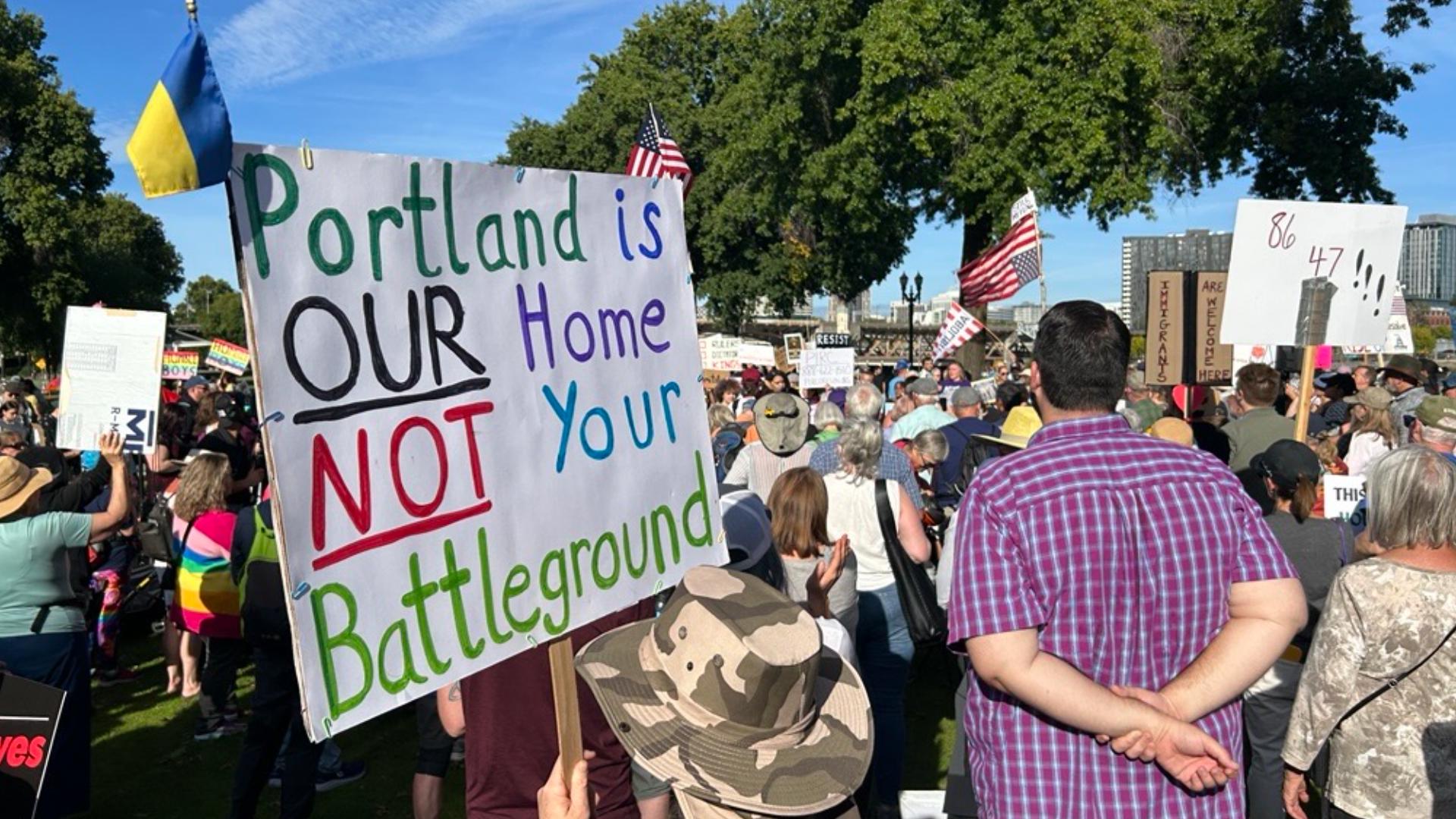 Oregon sues Trump administration to block deployment of troops in Portland | kgw.com