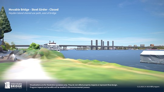 Here's what a new I-5 bridge over the Columbia could look like | kgw.com