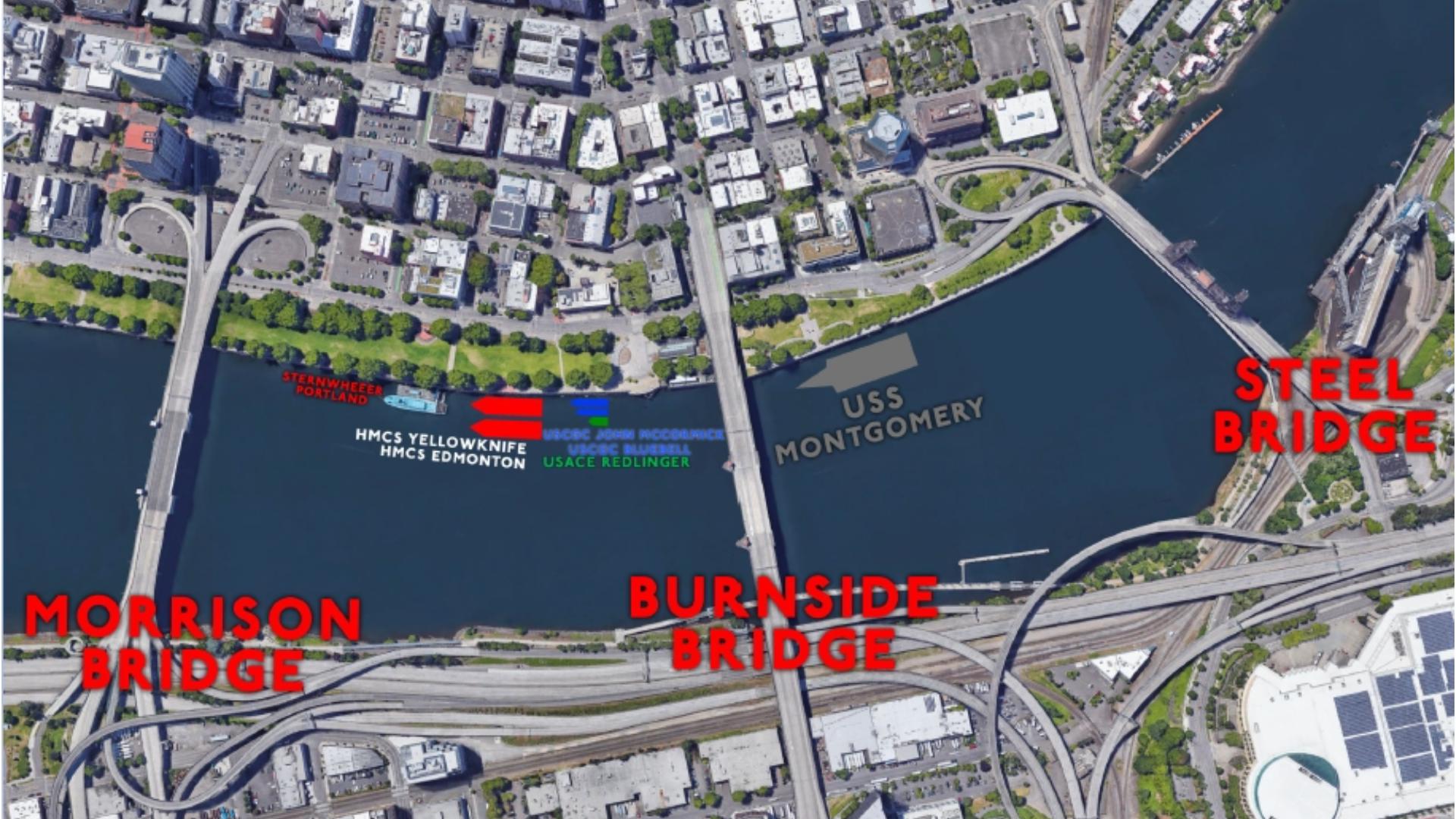 Rose Festival's Fleet Week: Visiting ships, schedule | kgw.com