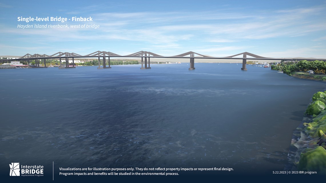 Here's what a new I-5 bridge over the Columbia could look like | kgw.com
