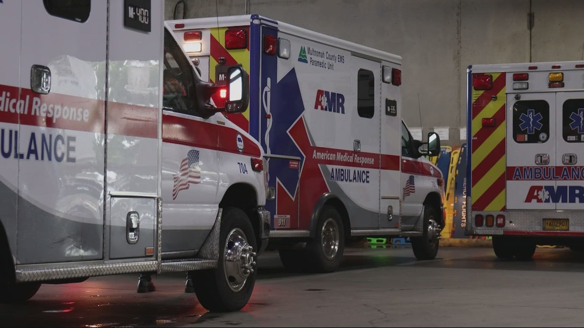 January saw record-poor ambulance response in Multnomah County | kgw.com