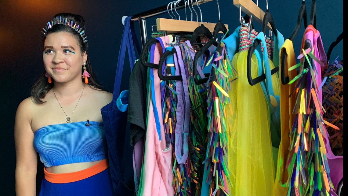 Designer shows off debut collection at Portland Fashion Week | kgw.com
