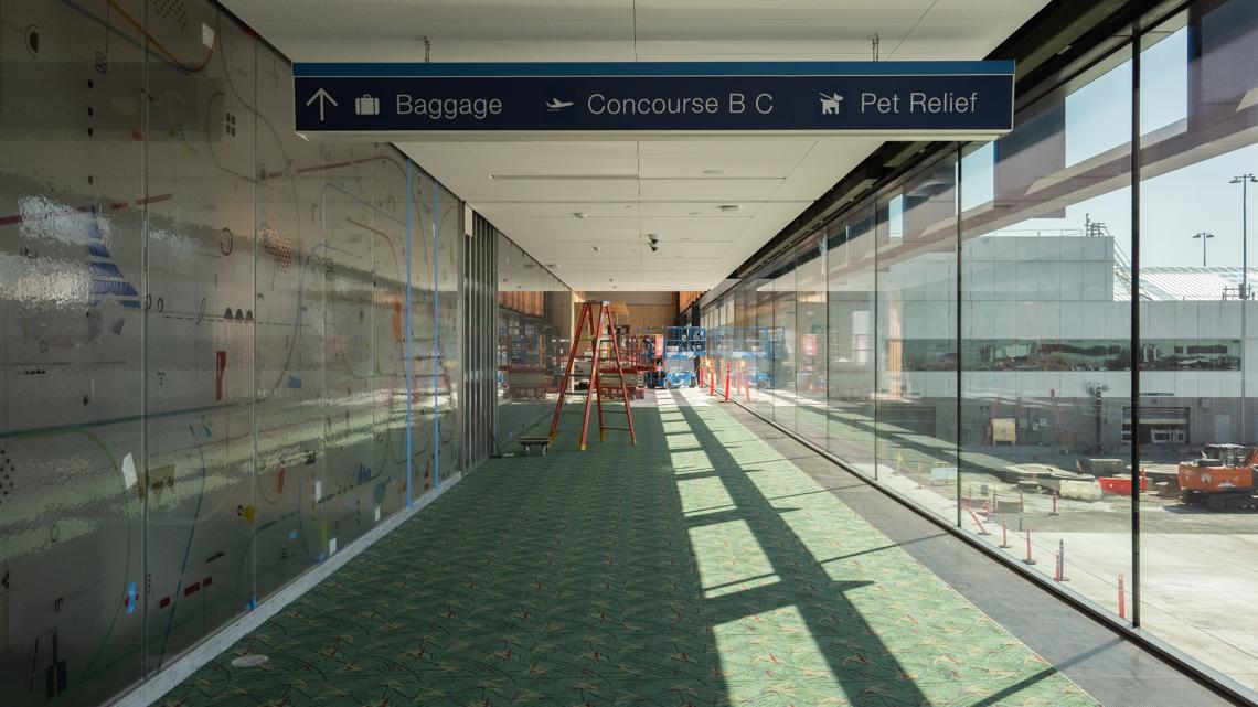Portland airport new main terminal opening date set | kgw.com