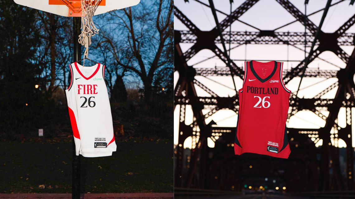 Portland Fire reveal jersey design for 2026 debut season | kgw.com