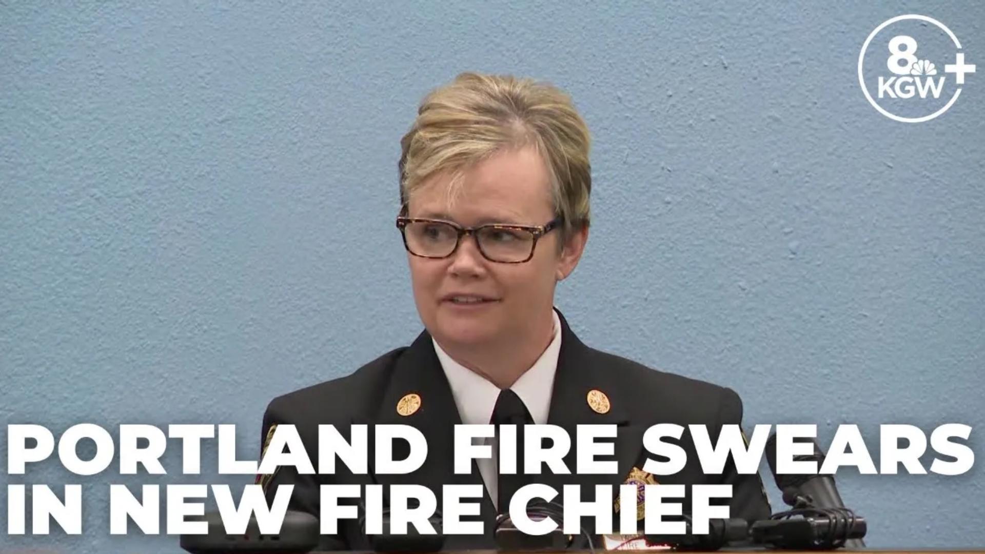 Portland Fire & Rescue swears new fire chief | kgw.com