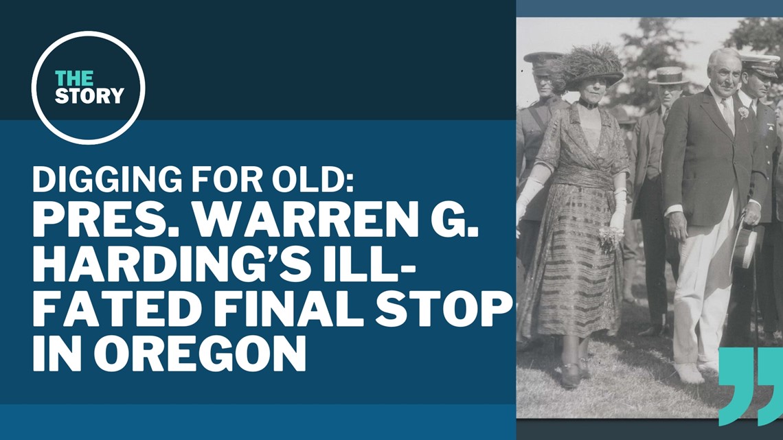 President Harding and his First Lady visit Oregon | Digging for Old ...