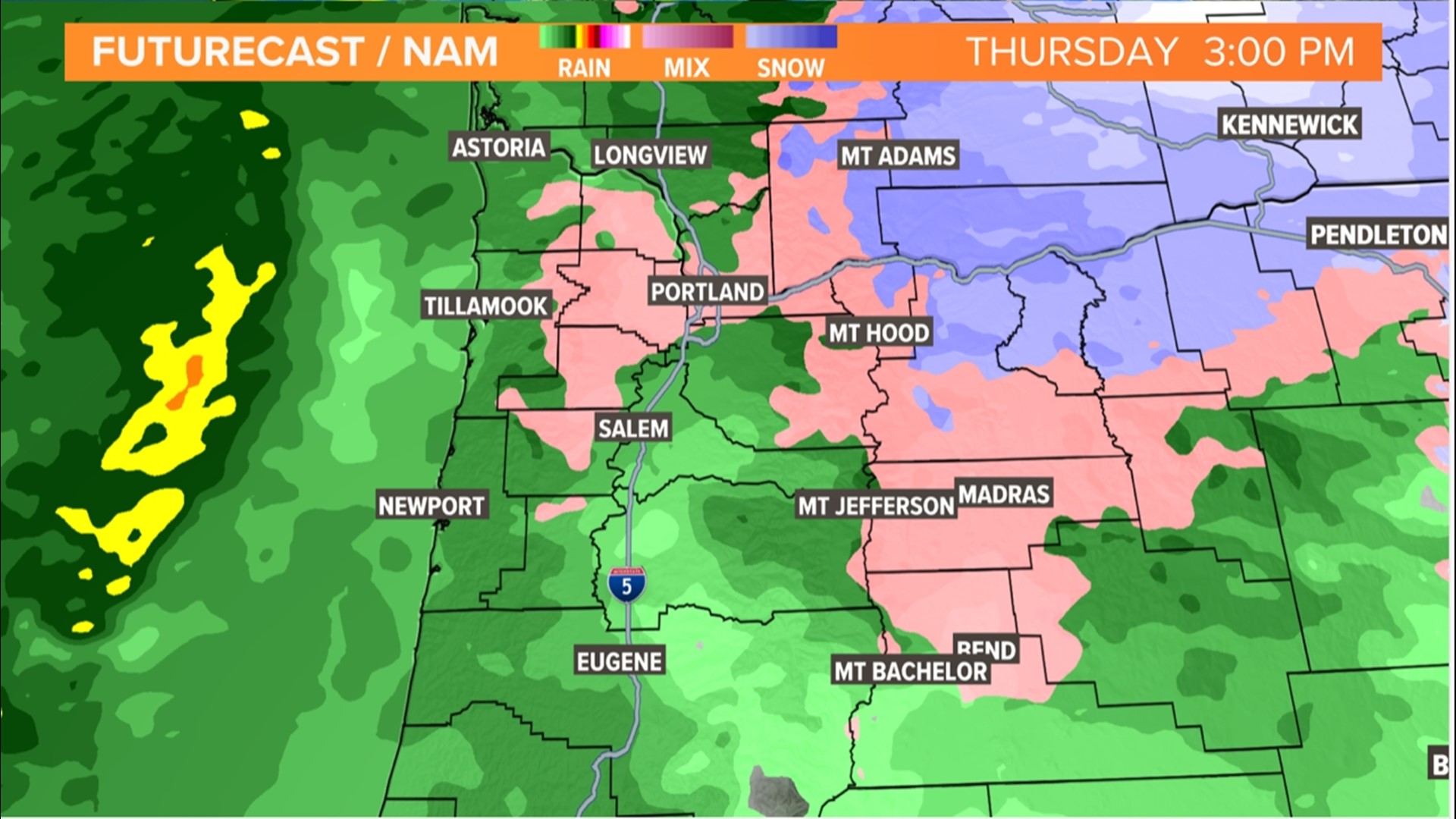 Portland metro area could see more freezing rain Thursday morning | kgw.com