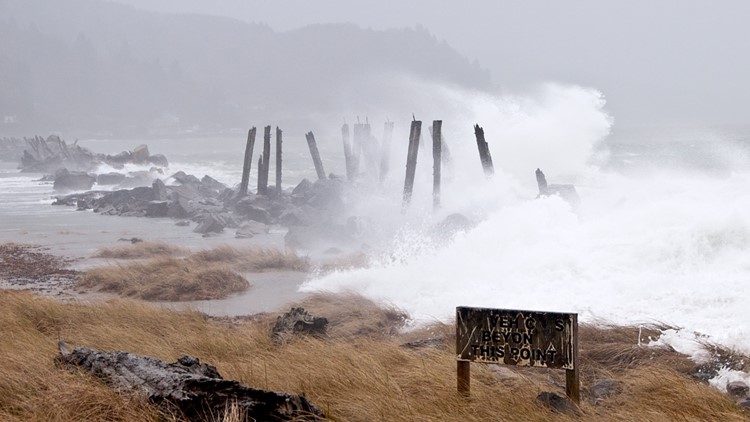 Oregon coast winter storm watching | kgw.com