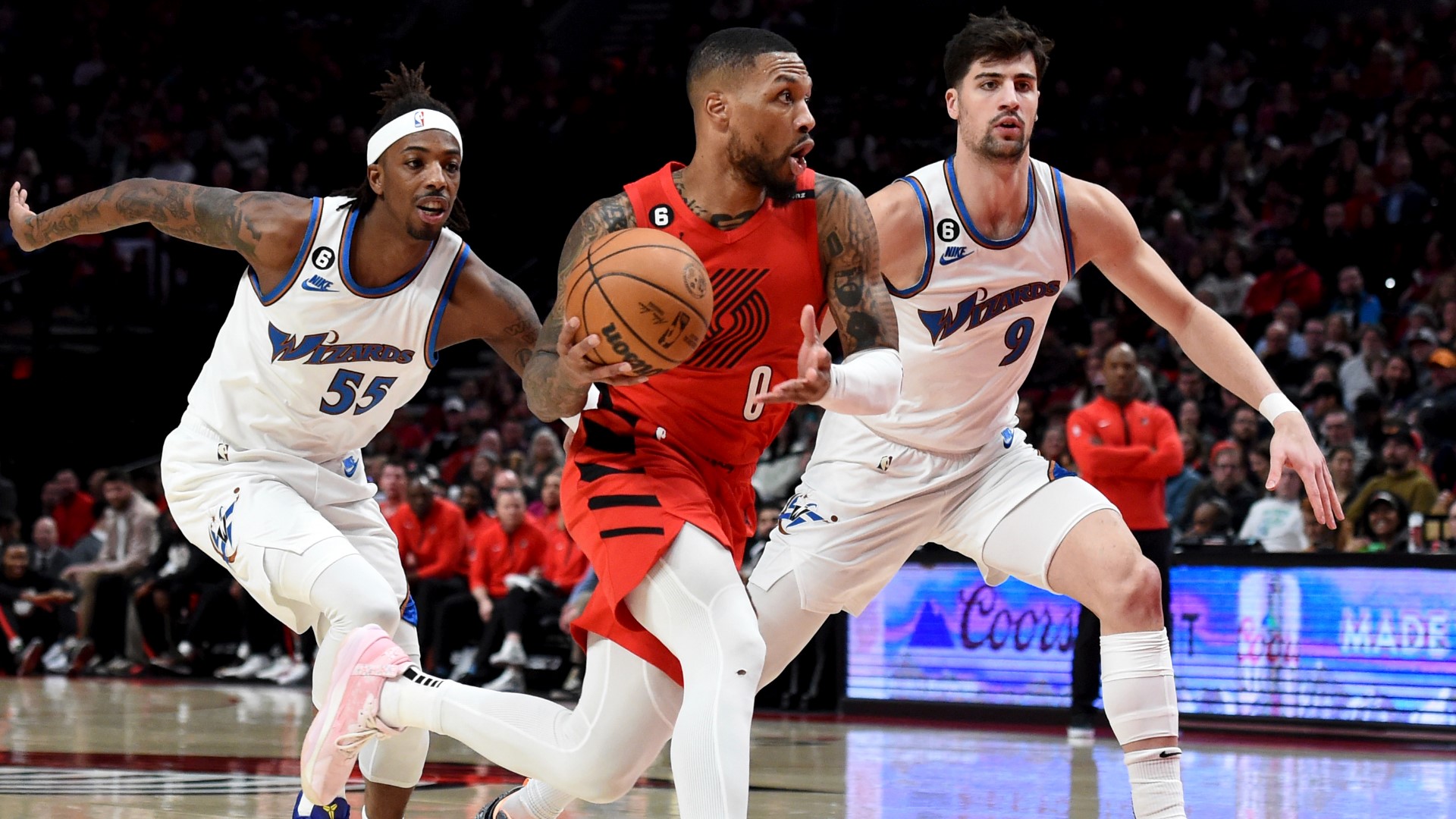 Wizards defeat Blazers 126-101; Simons suffers ankle sprain | kgw.com