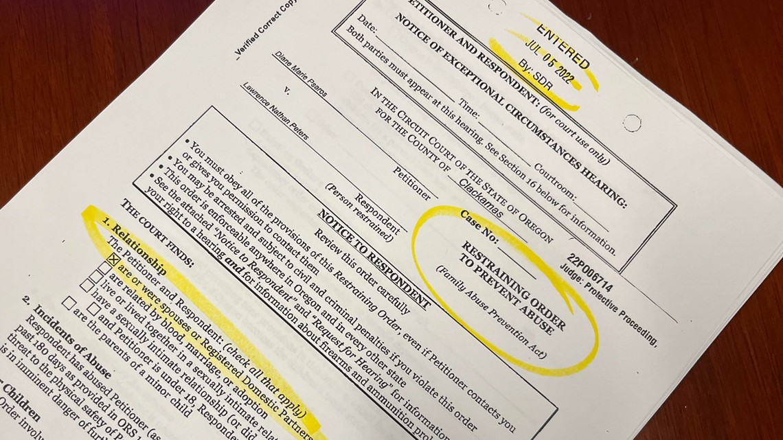 Court denied victim's restraining order before murder-suicide | kgw.com