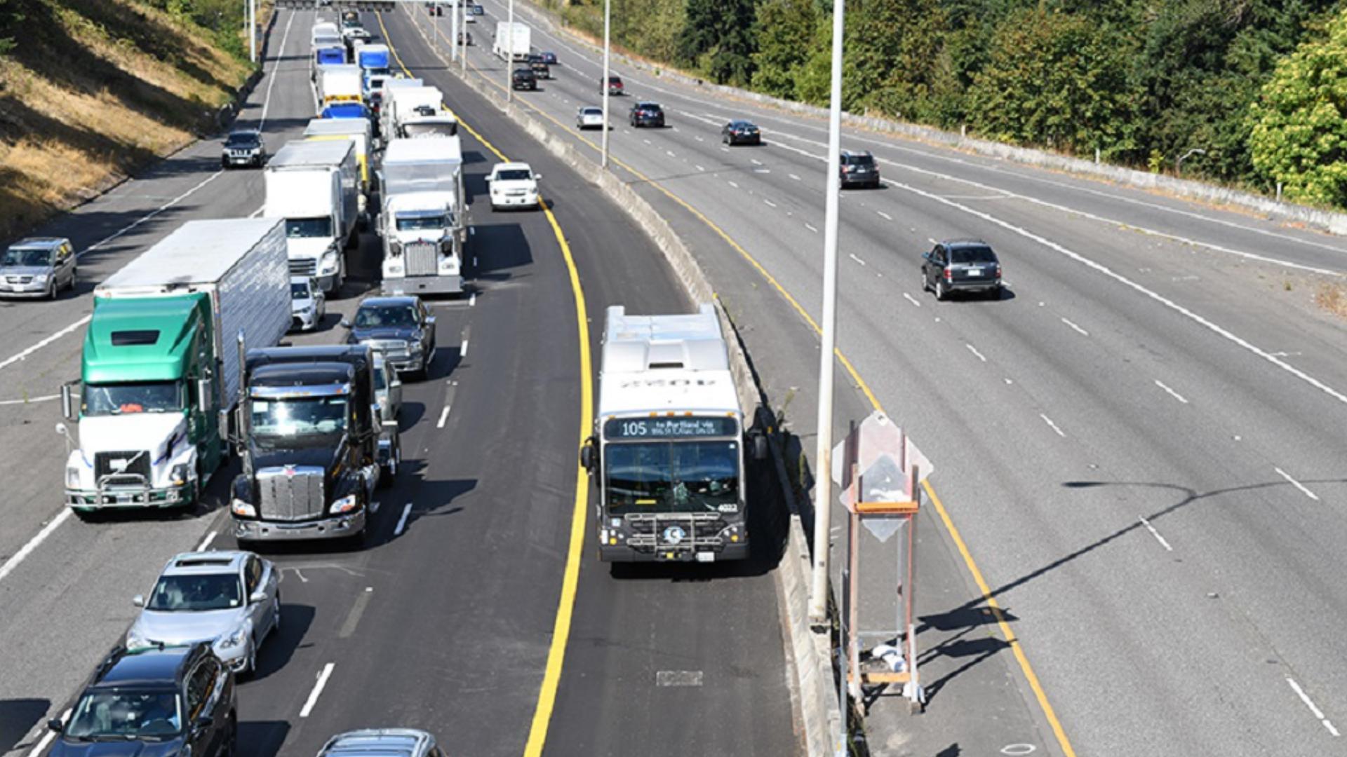 C-Tran could get double-decker buses under Interstate Bridge plan | kgw.com