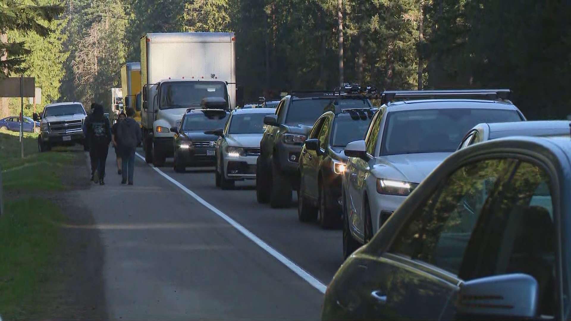 1 hospitalized in semi-truck crash involving spilled load near ...