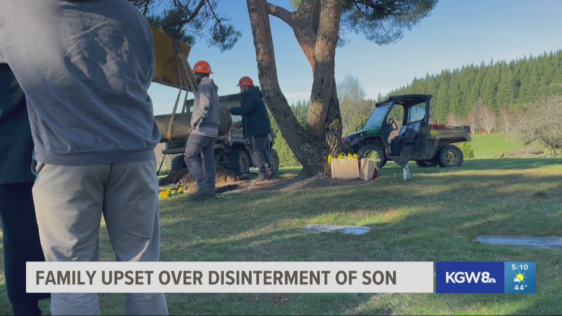Son’s memorial removed after cemetery double-sold burial plot | kgw.com