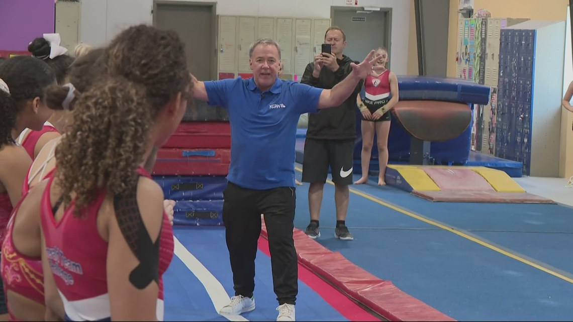 Rod Hill tumbles into the world of gymnastics | kgw.com