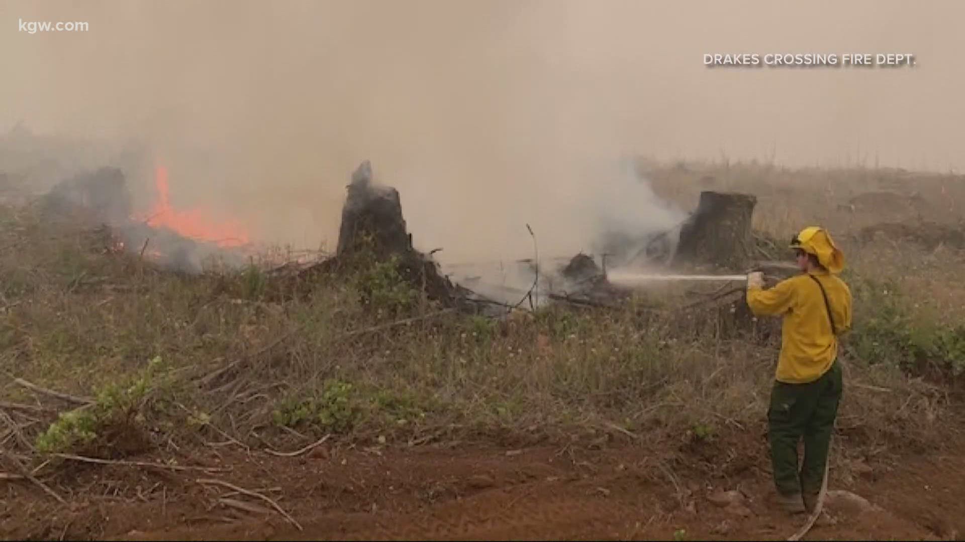 Drakes Crossing Fire Dept. working round the clock to spare homes from ...