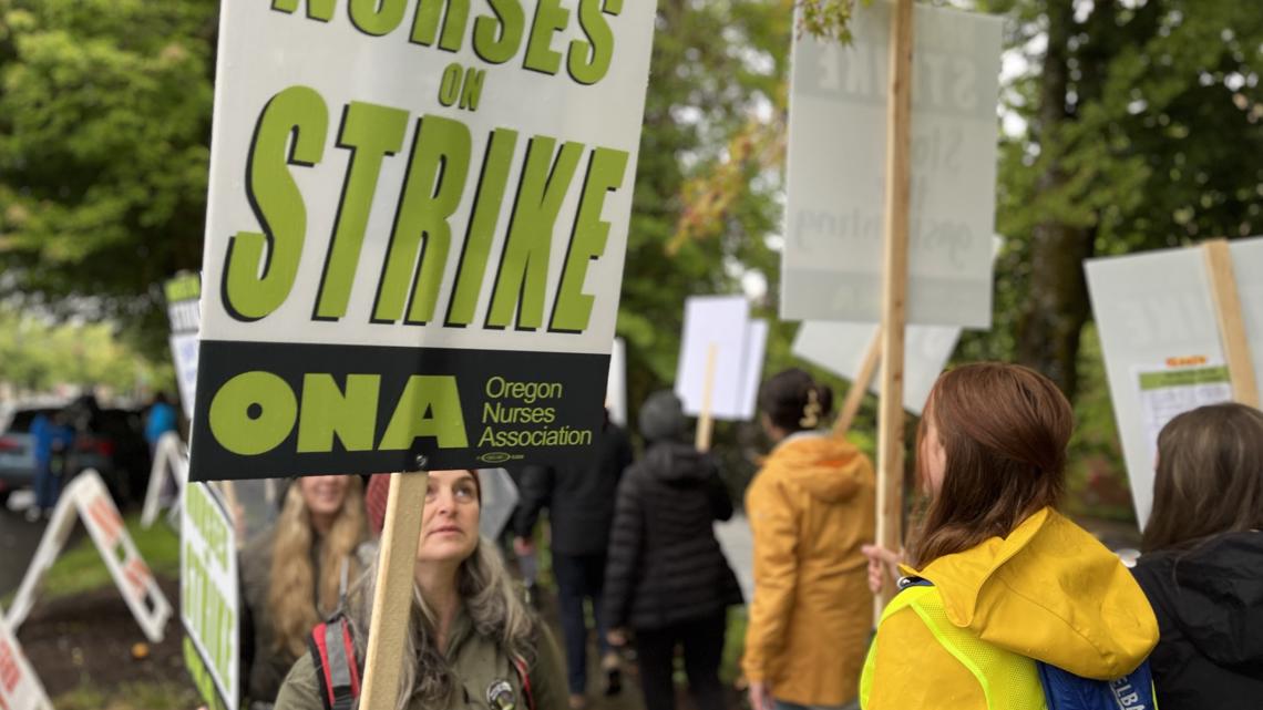 Almost 2,000 nurses go on strike Monday | kgw.com