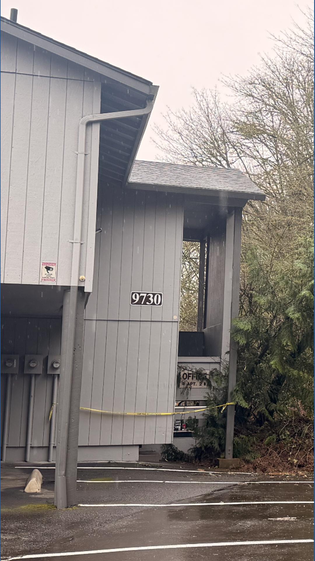 Landslide blocks driveway to Portland apartment; building evacuated for ...