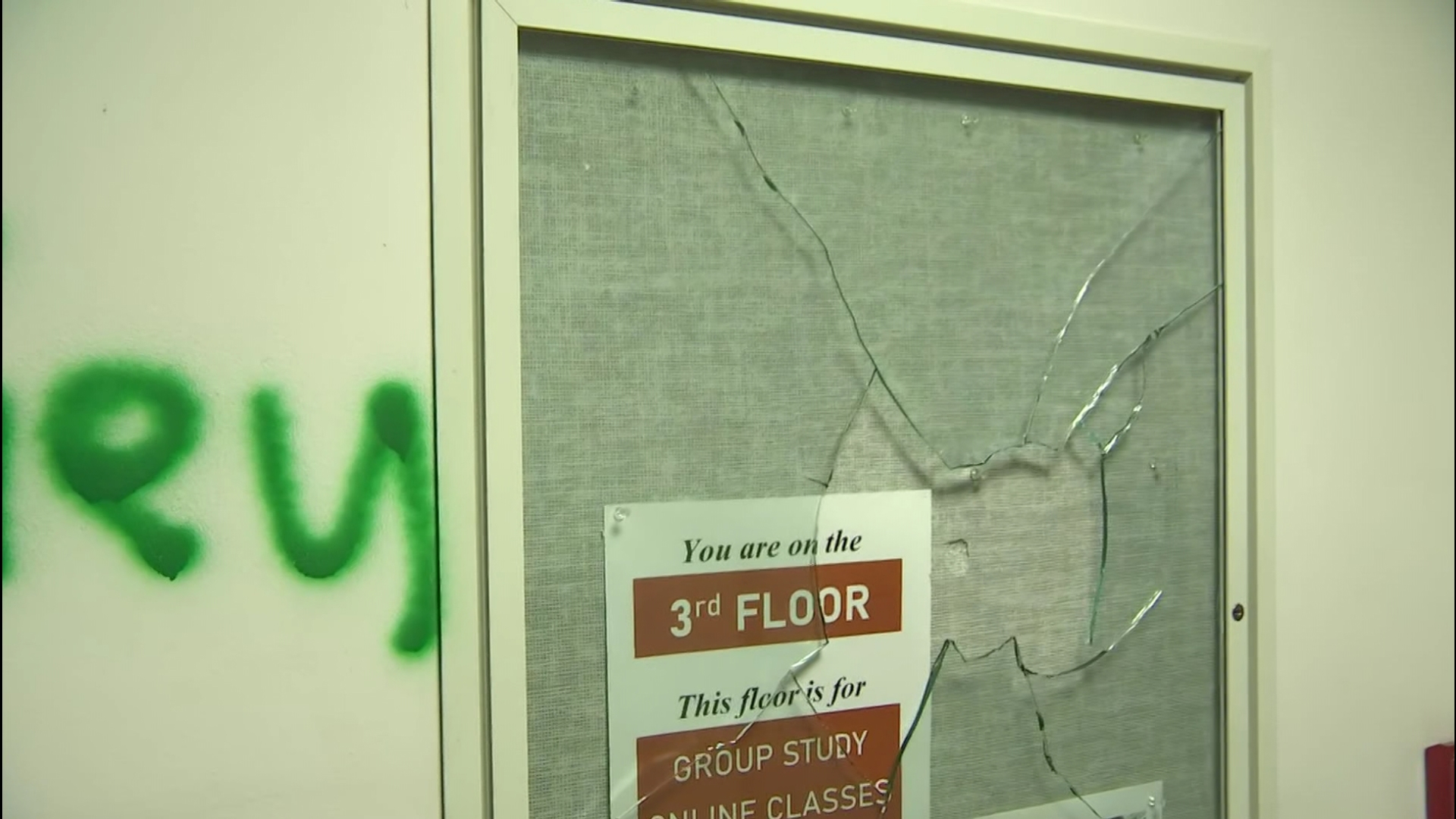 Portland State University staff continue repairing library | kgw.com