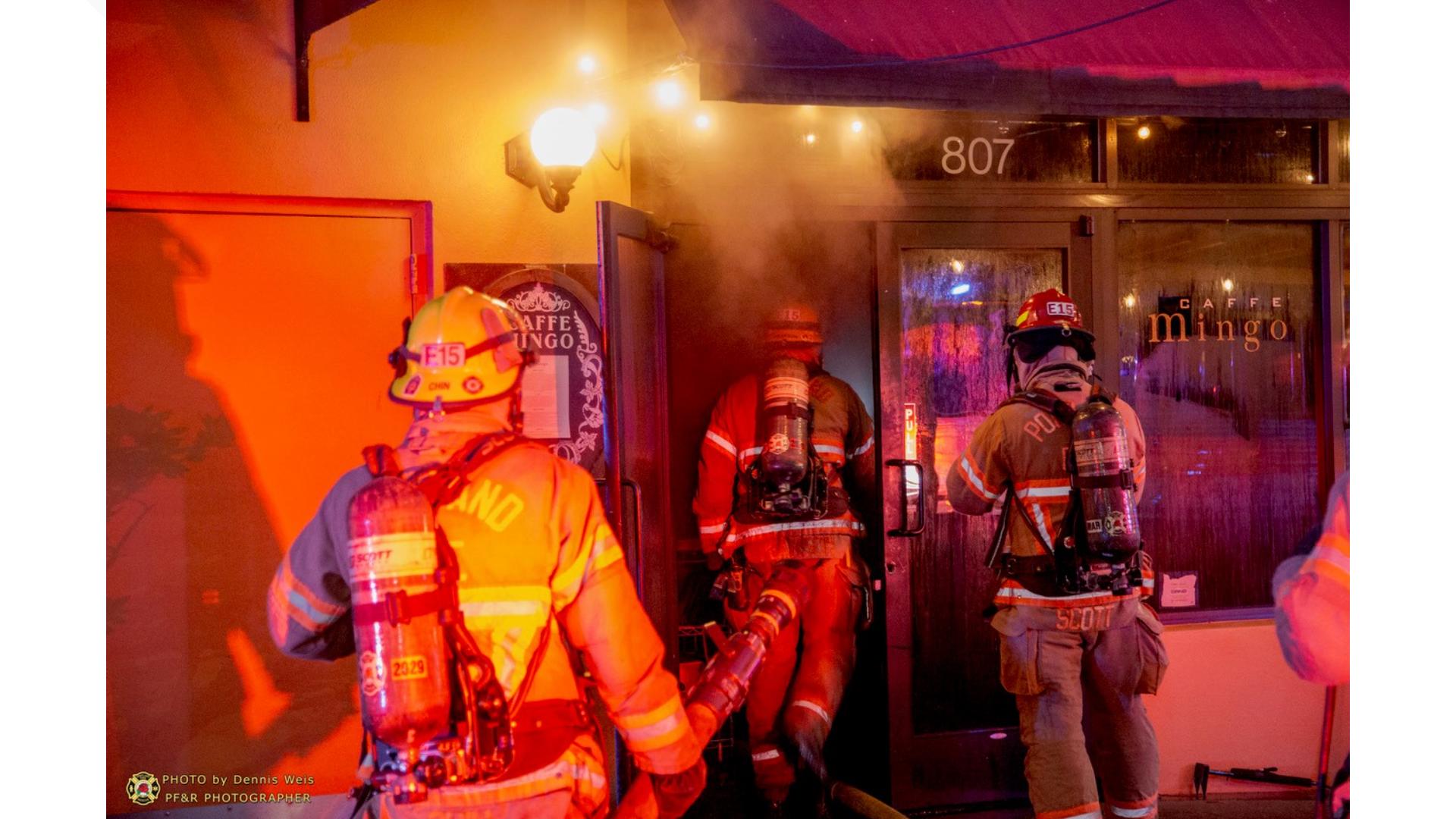 Caffe Mingo fire closes popular restaurants in Northwest Portland | kgw.com