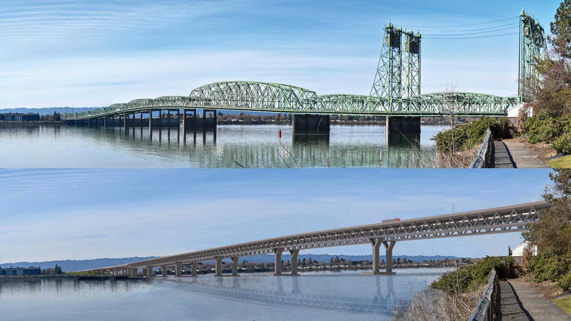 Trump's federal freeze raises I-5 bridge funding questions | kgw.com