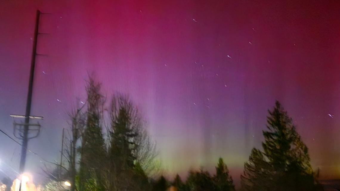 PHOTOS: Northern Lights put on dazzling show across Oregon | kgw.com