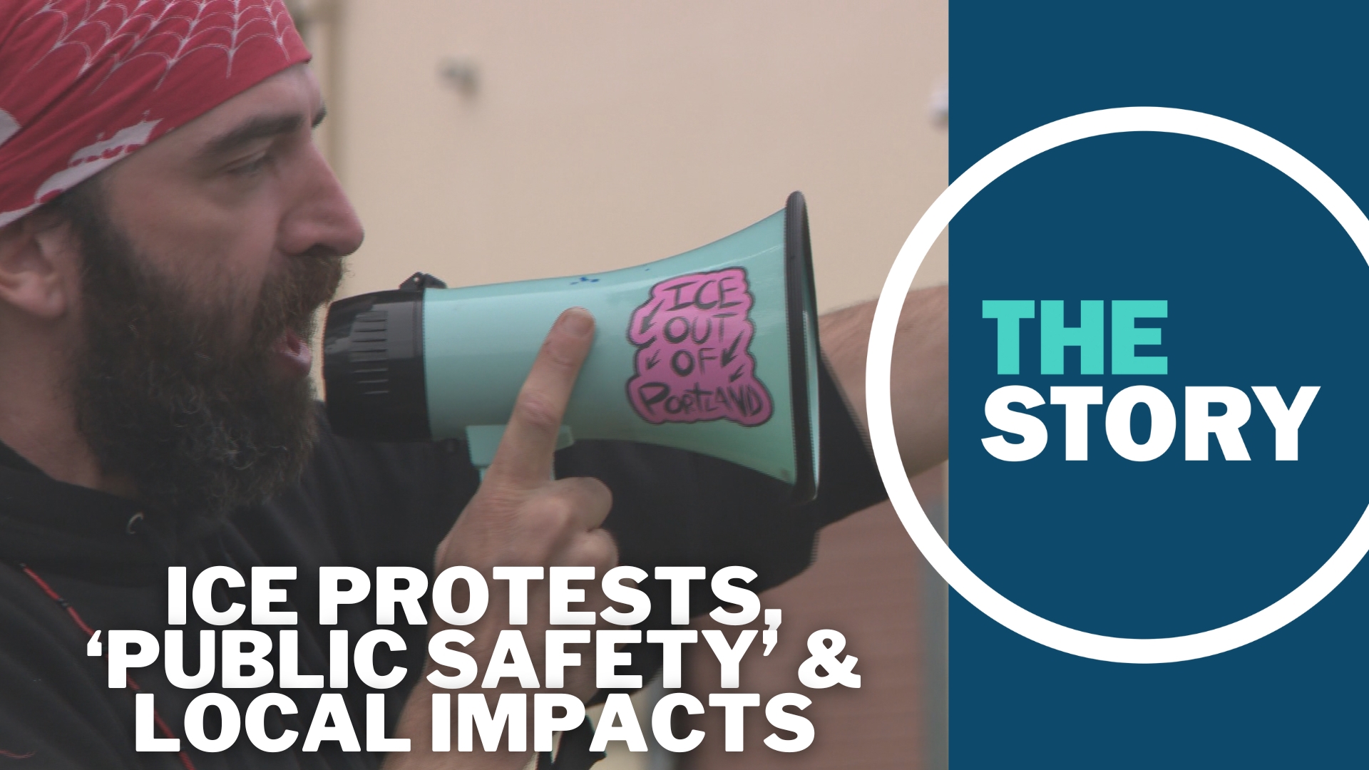 Portland ICE facility protests and response take their toll on nearby ...