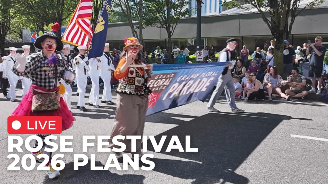 LIVE: Portland Rose Festival announces plans for 2026 | kgw.com