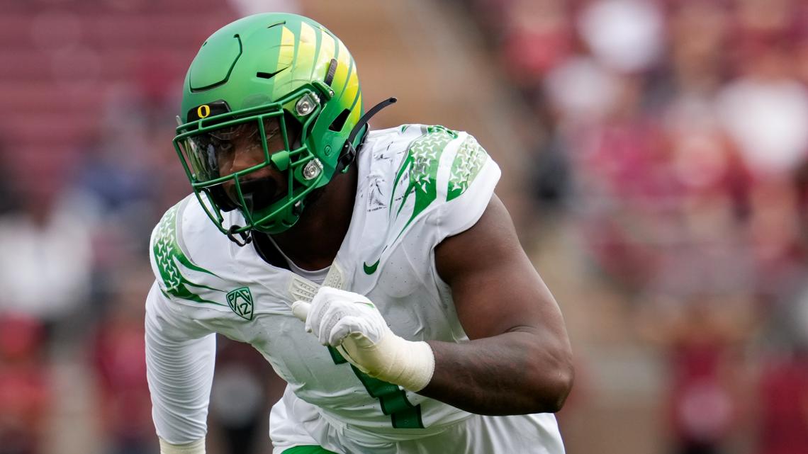 Oregon star DL Jordan Burch ready to face Ohio State | Rose Bowl ...