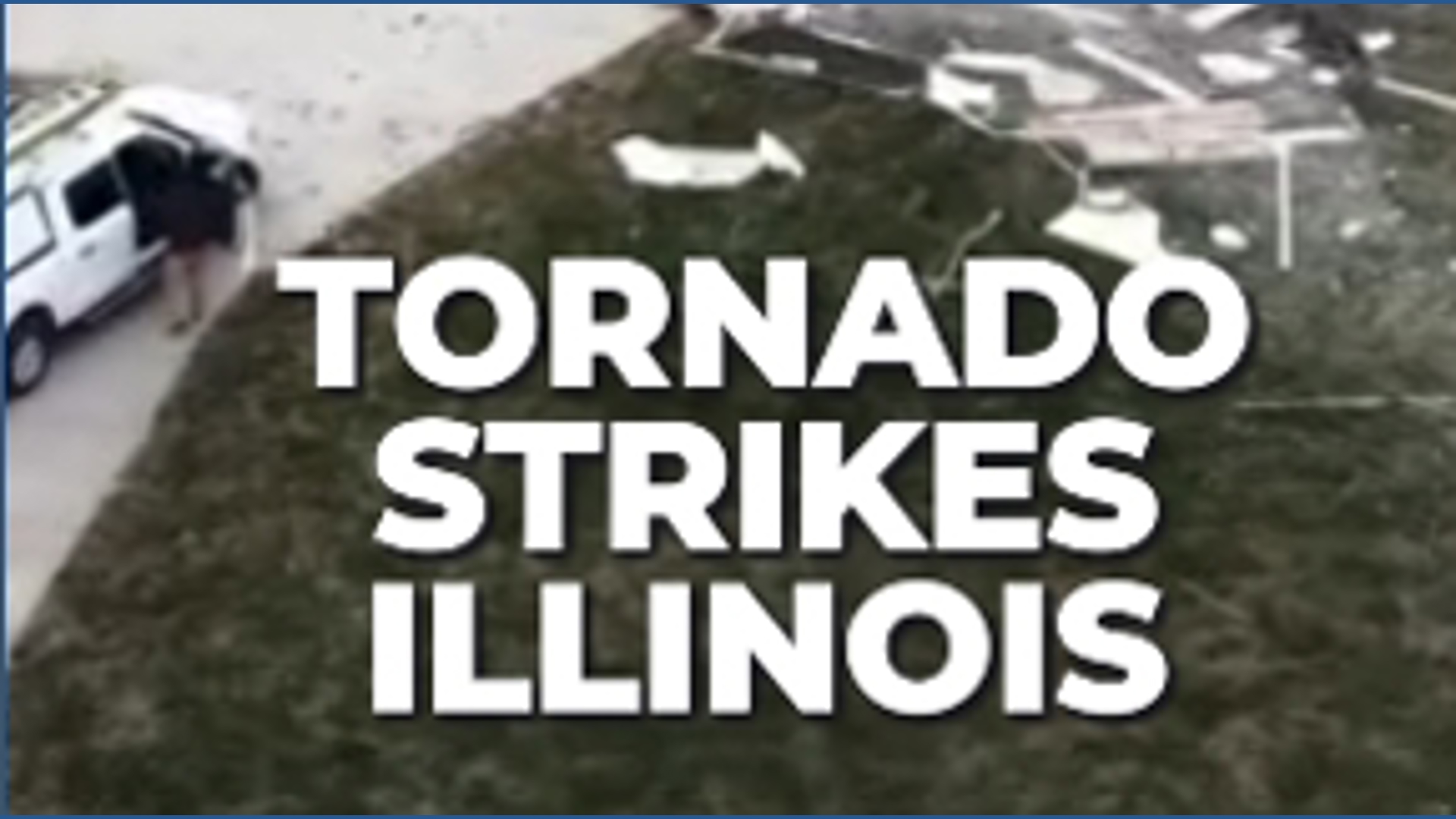 Drone footage: Tornado strikes Illinois | kgw.com