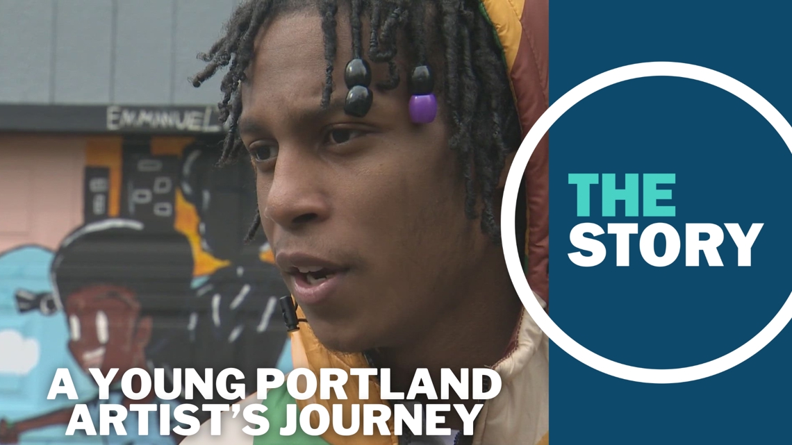 Young Portland artist redefining reality through representation | kgw.com