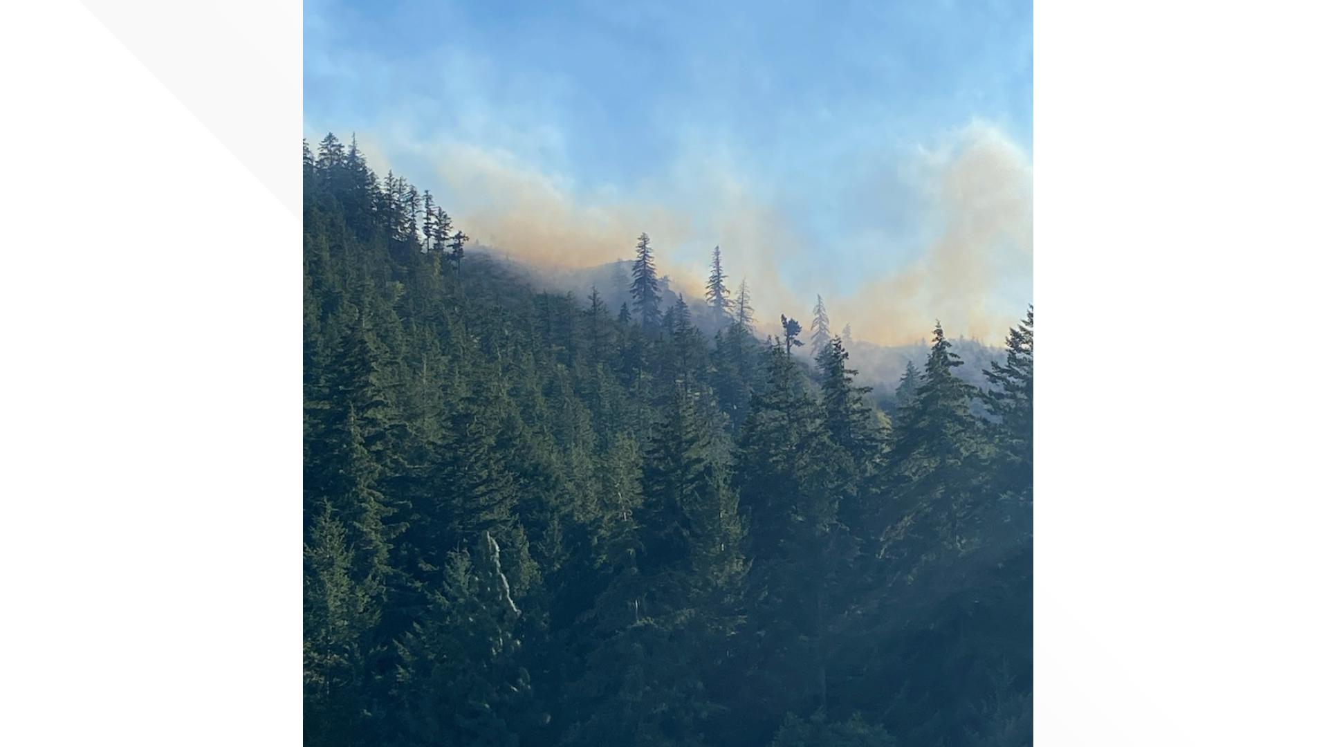 Wildfire outside Mosier prompts Level 3 evacuations | kgw.com