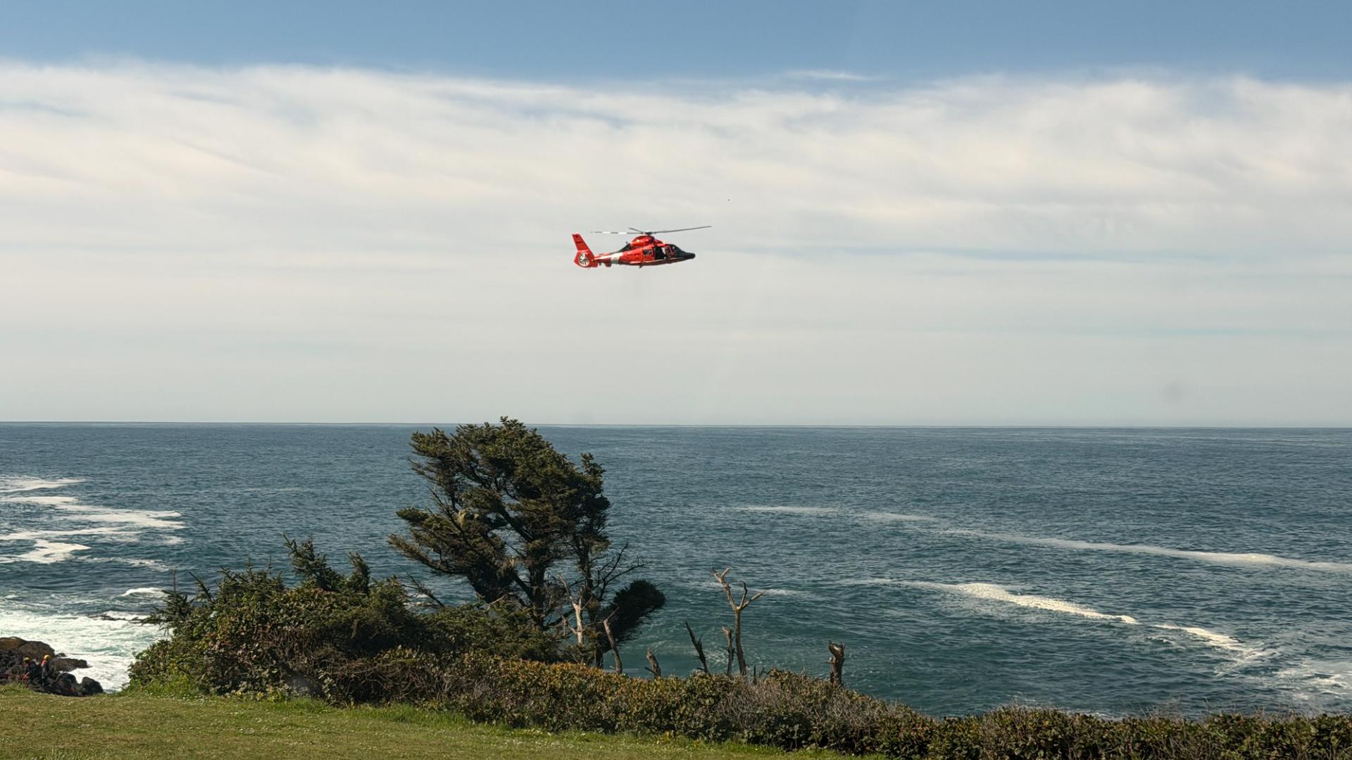 Man rescued after falling on rocks at state park near Depoe Bay | kgw.com