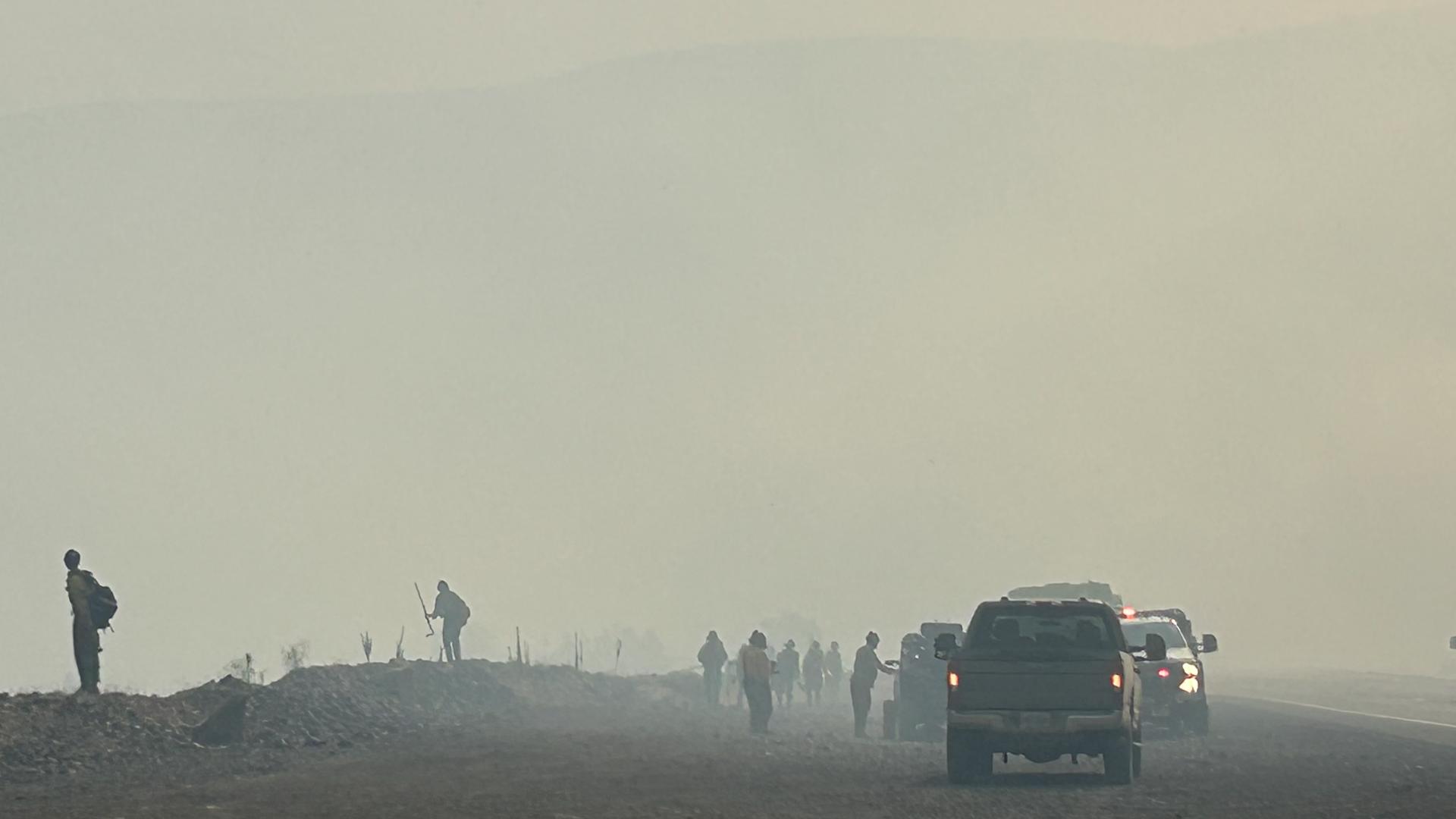 Larch Creek Fire was 'human caused'; evacuations issued | kgw.com