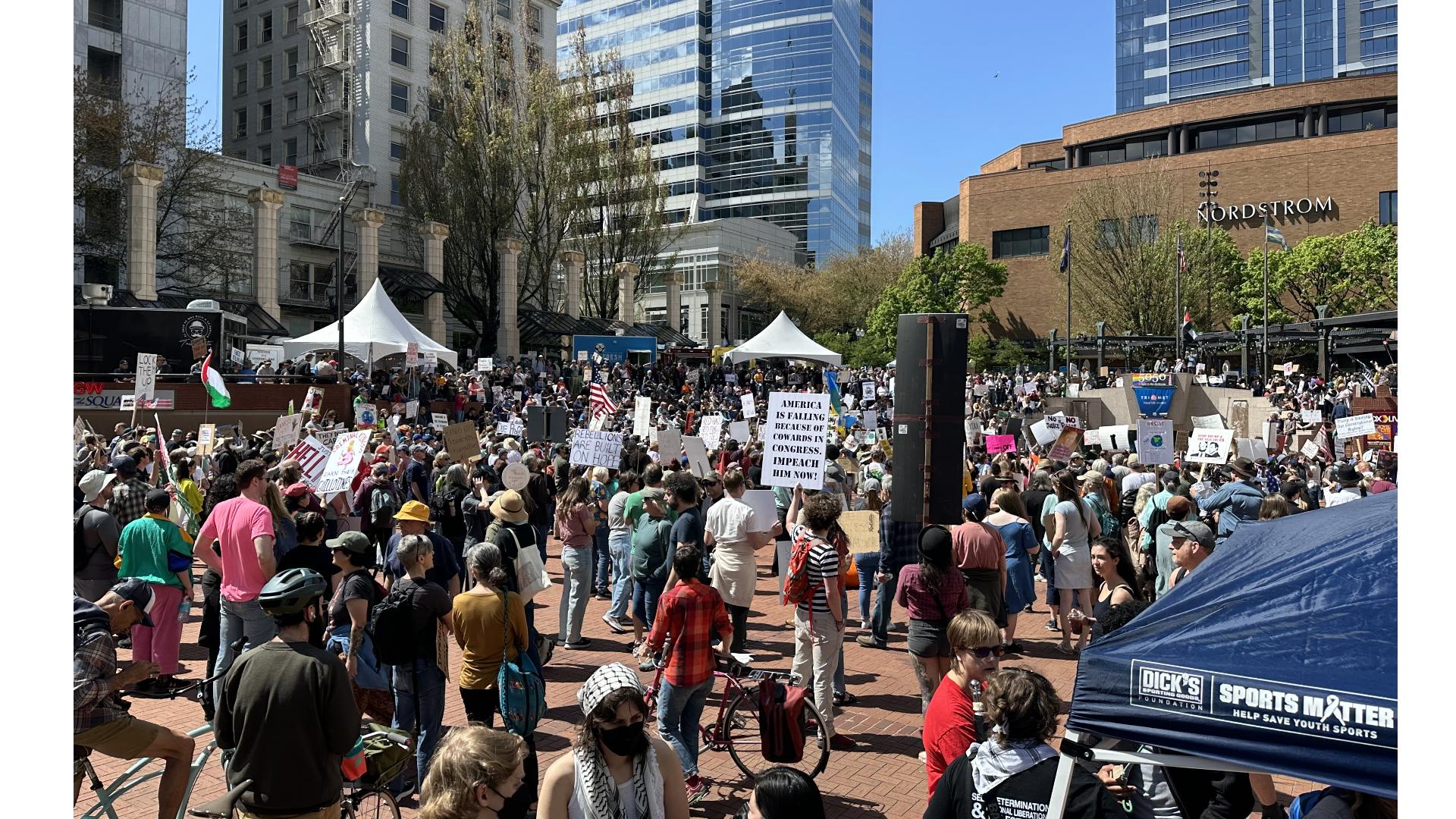 Here are the planned 'No Kings' protest locations around Portland | kgw.com