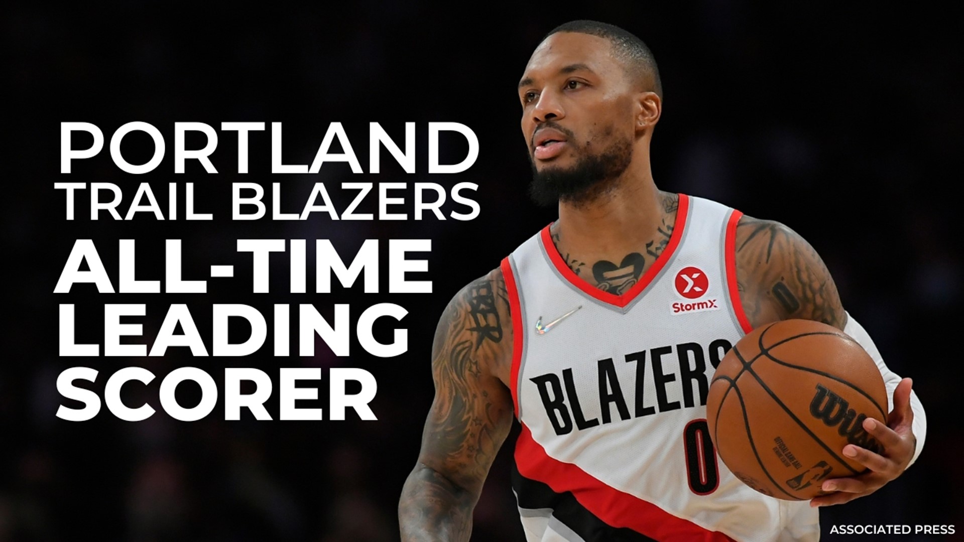 Lillard passes Drexler as Trail Blazers' all-time leading scorer | kgw.com