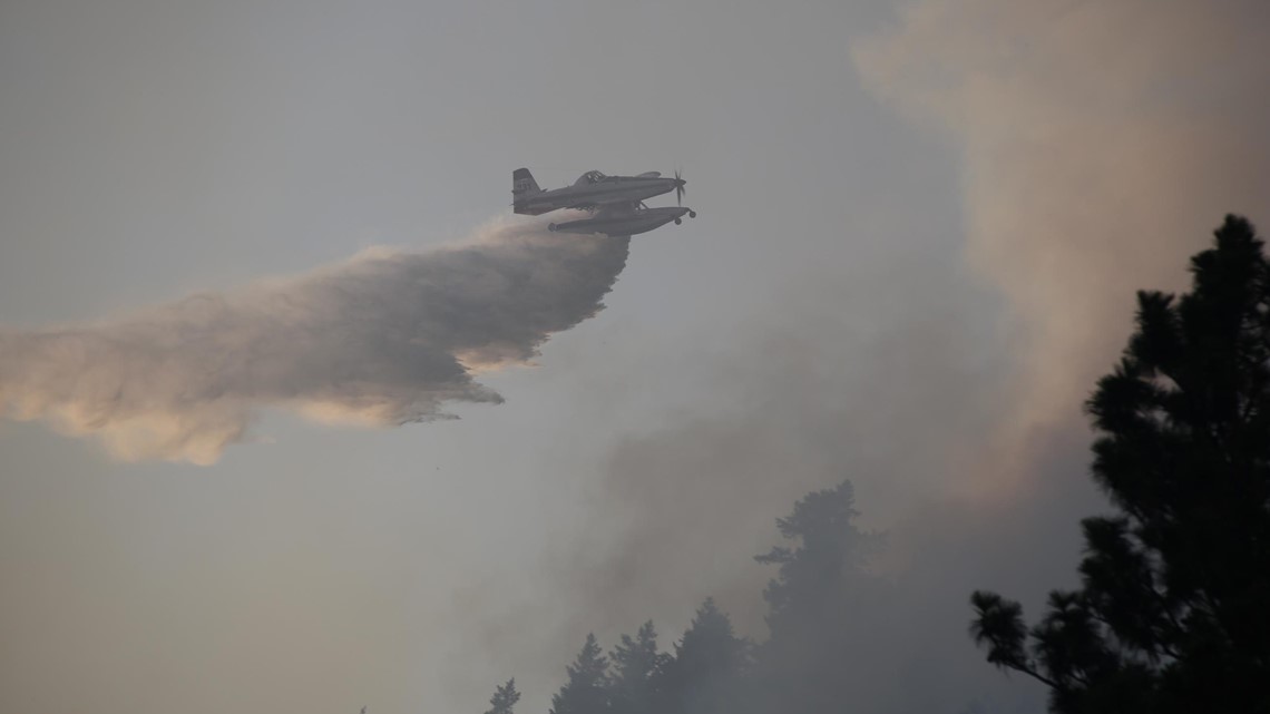 Tunnel 5 Fire grows to 533 acres in Skamania County, Wash. | kgw.com