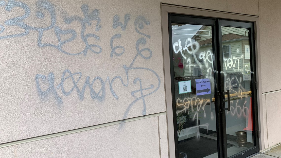 Northeast Portland church vandalized over the weekend | kgw.com