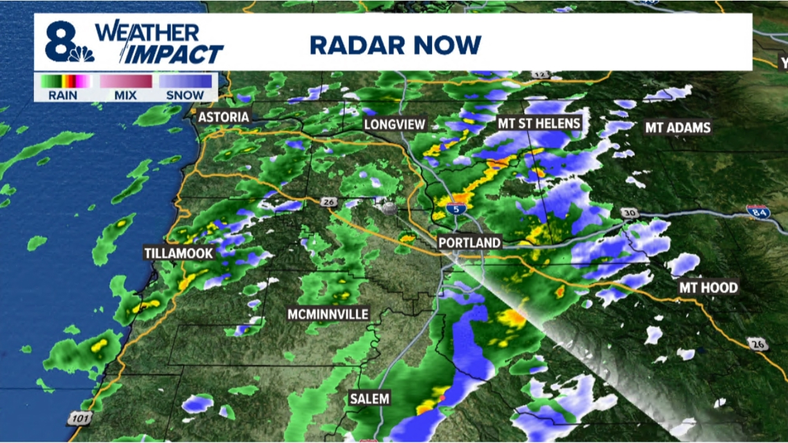 Weather Impact Alert: Hail, thunder chance in Portland Thursday | kgw.com