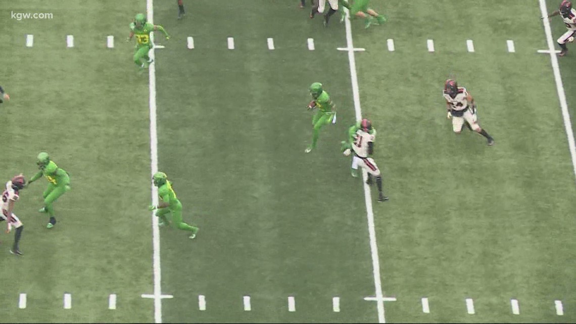 Oregon Ducks and Beavers excited to get back to playing football | kgw.com