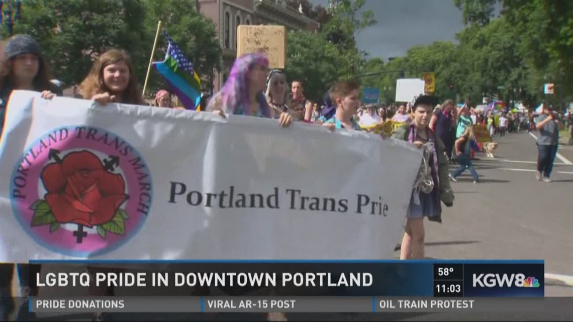 LGBTQ pride in downtown Portland | kgw.com