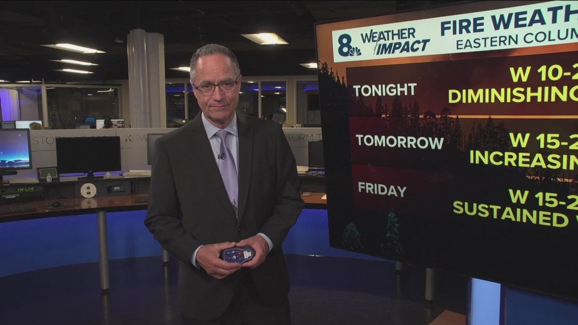 Wind-driven Gorge wildfire prompts evacuations, closures and emergency alerts | kgw.com